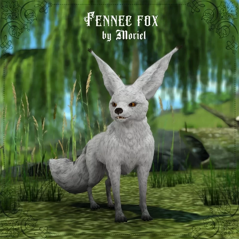 Костюм фенека Fox fennec для Sims 4 скачать / Моды для Симс