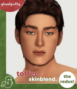 Скин лица dathuil skinblend для Sims 4 скачать / Моды для Симс
